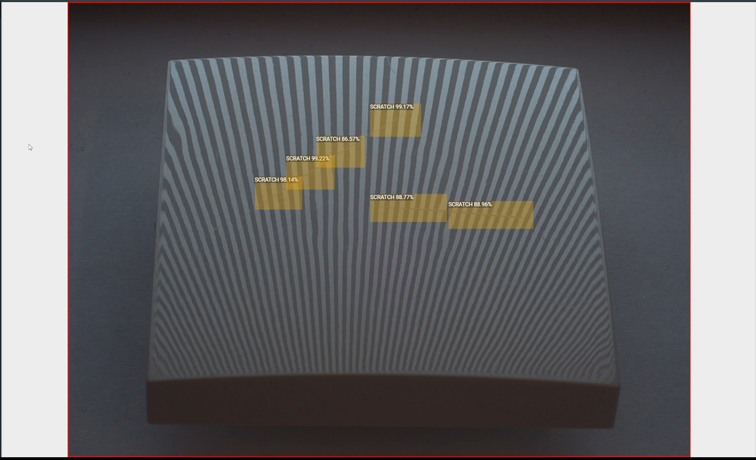 Defect Detection on Reflective Surfaces - PEKAT VISION