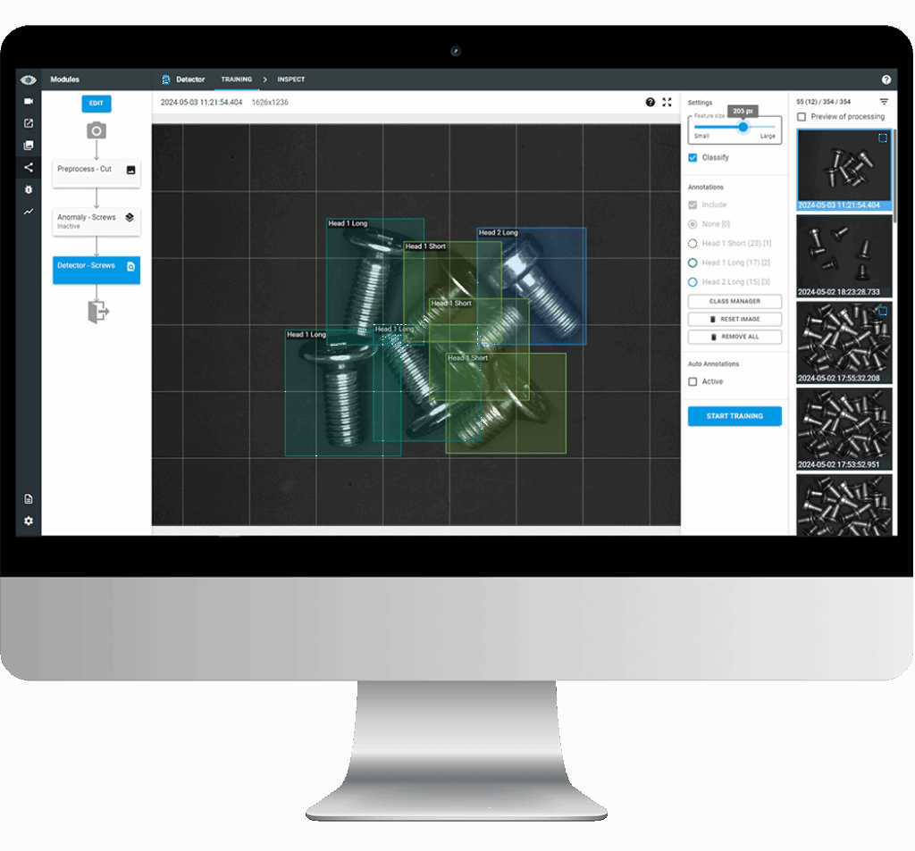 Ai Vision Software For Quality Inspection Pekat Vision